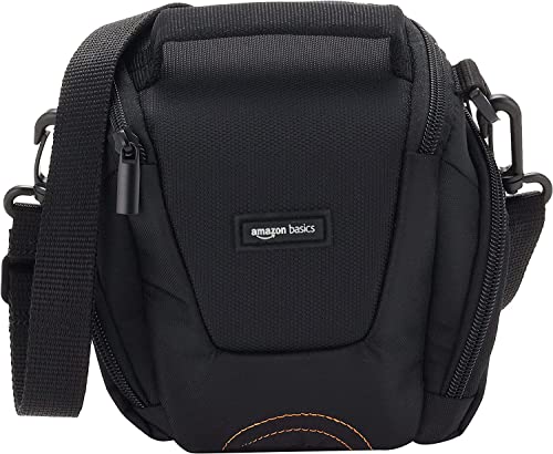 Amazon Basics Holster Camera Case for DSLR Cameras, Black, Solid