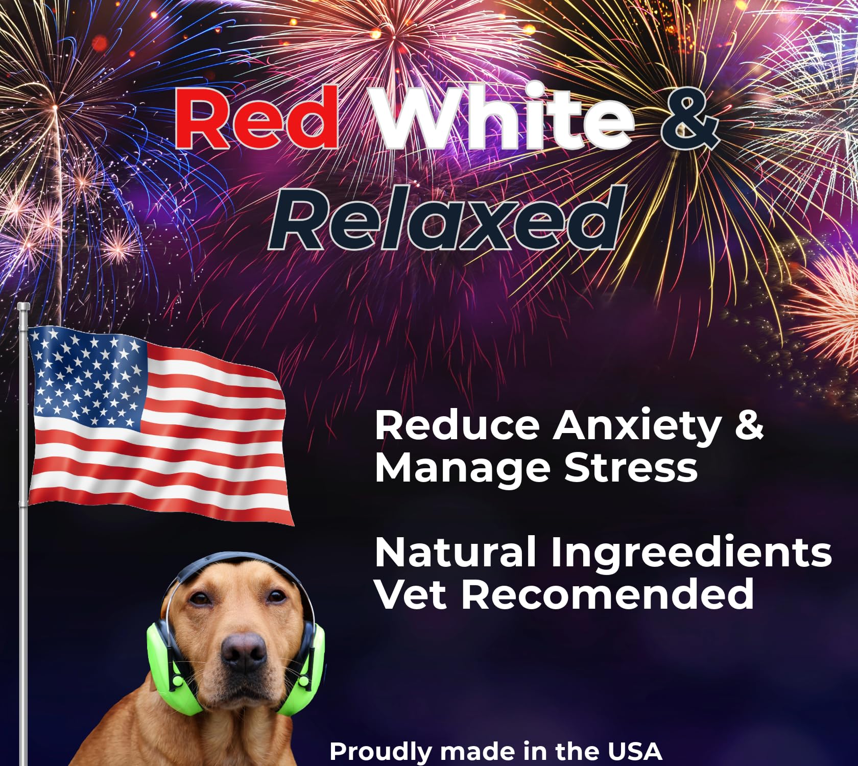 Dogletics Calm & Relax Soft Chew Supplements for Dogs - Reduce Stress & Anxiety, Behavioral Support, Promote Rest & Relaxation for Active Dogs