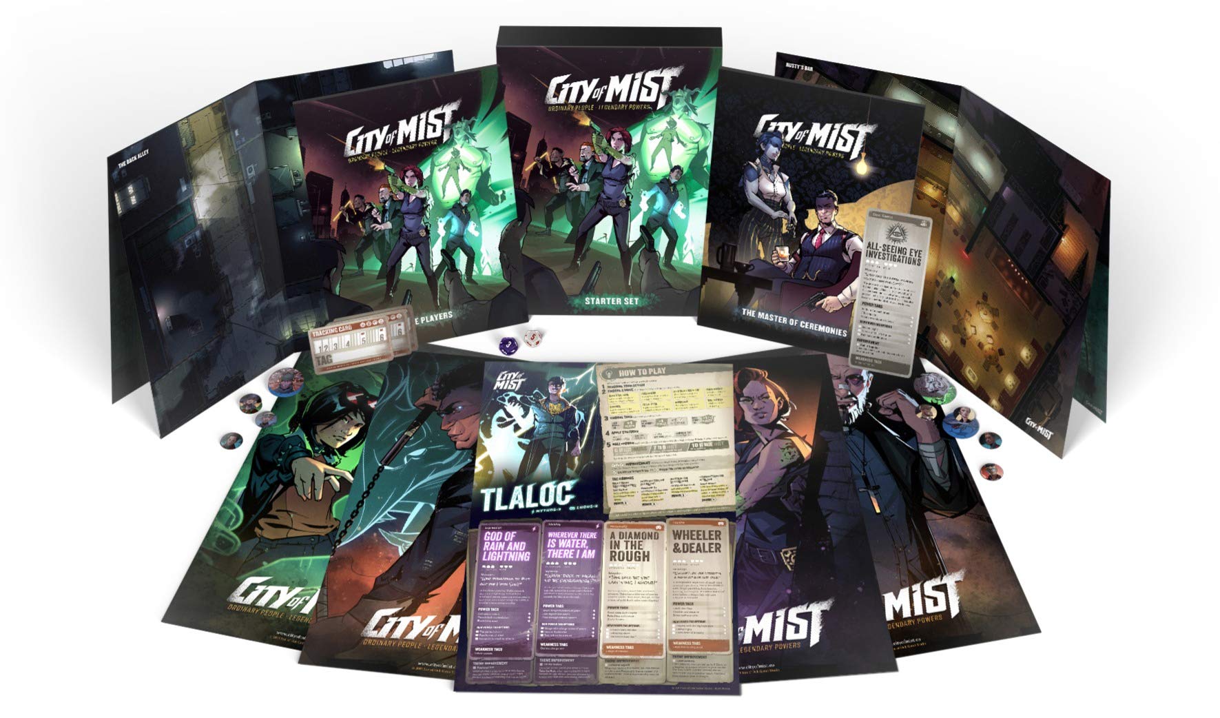 City of Mist Role-Playing Game Starter Box