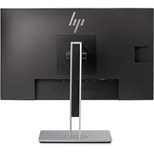 HP EliteDisplay E233 23 Inch IPS LED Backlit Monitor (1FH46A8#ABA) 4-Pack Display Bundle with Fully Adjustable Four Monitor Stand and Desk Mount Clamp