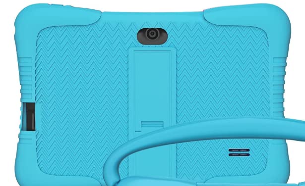 7 Inch Tablet for Kids, 2GB+32GB, Kids Tablets Age-Appropriate, Quad Core Android 11, Tablet for Toddlers with WiFi, Educational, Games, Dual Camera, YouTube, Parental Control, Kids-Tablet Case