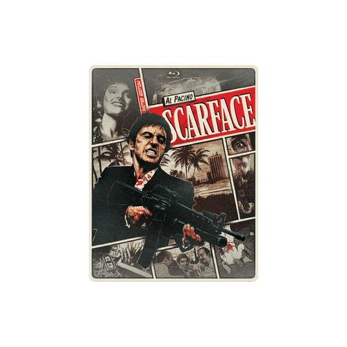 SCARFACE (1983) (BLU RAY/DVD/DIGITAL W/UV/STEELBOOK/2DISCS)-NLA
