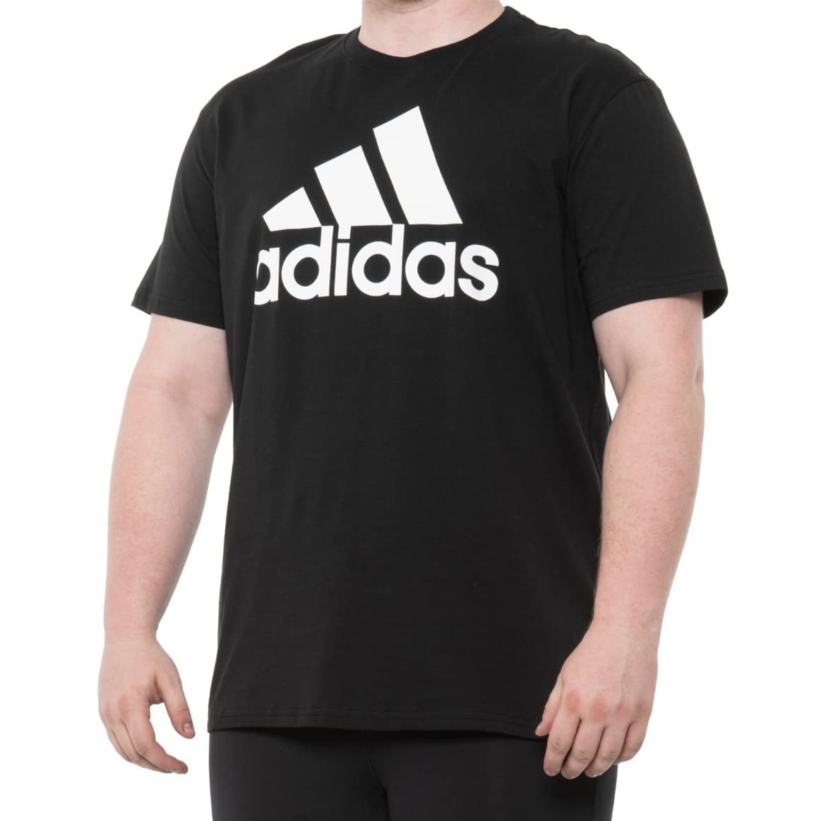 adidas Logo Mountan T-Shirt (Black, Large)