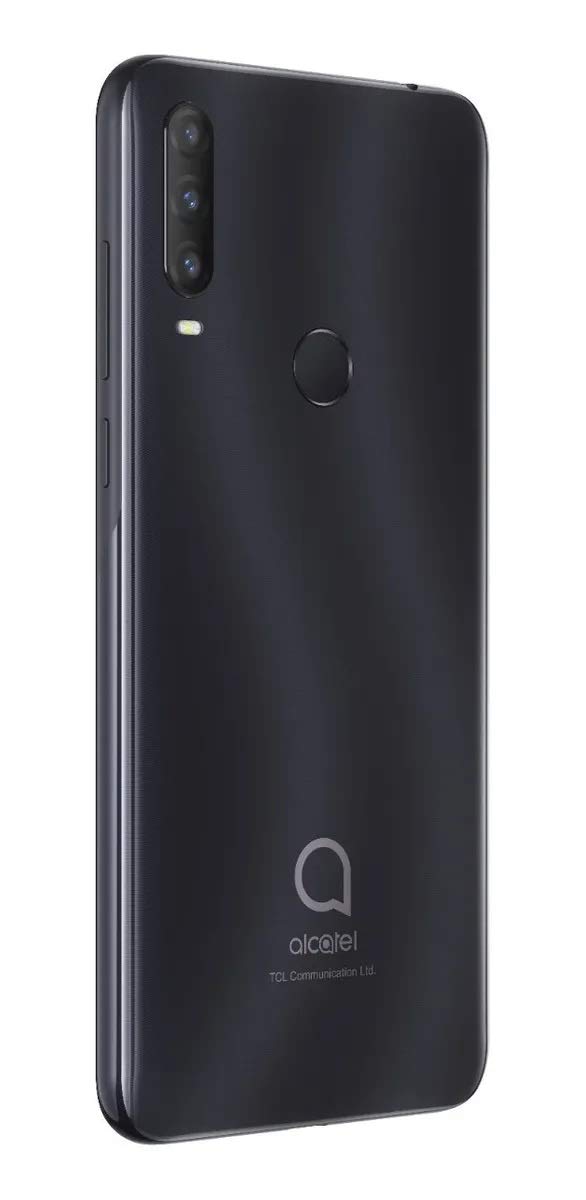 Alcatel 1S 2020 5028A 4G LTE 6.22" HD+, Octa-Core, Triple Camera, 32GB/3GB, 4000 mAh, Android 10.0 (GSM Only Not CDMA) (Power Gray)