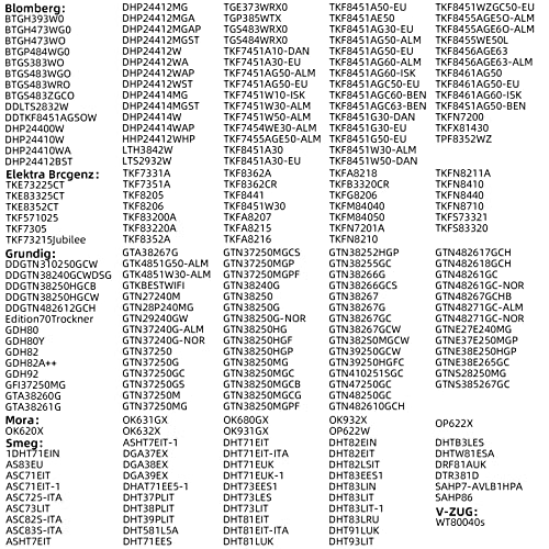 π πππ ππ«π²ππ« ππ’π₯πππ« Spare Compatible with Beko/Grundig/Blomberg/Elektra Bregenz/Arcelk/Mora/Smeg Heat Pump Dryer, Sponge Filter for Tumble Dryer Accessory