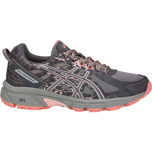 ASICS Women's Gel-Venture 6 Castlerock/Silver/Honeydew Running Shoe 10 M US