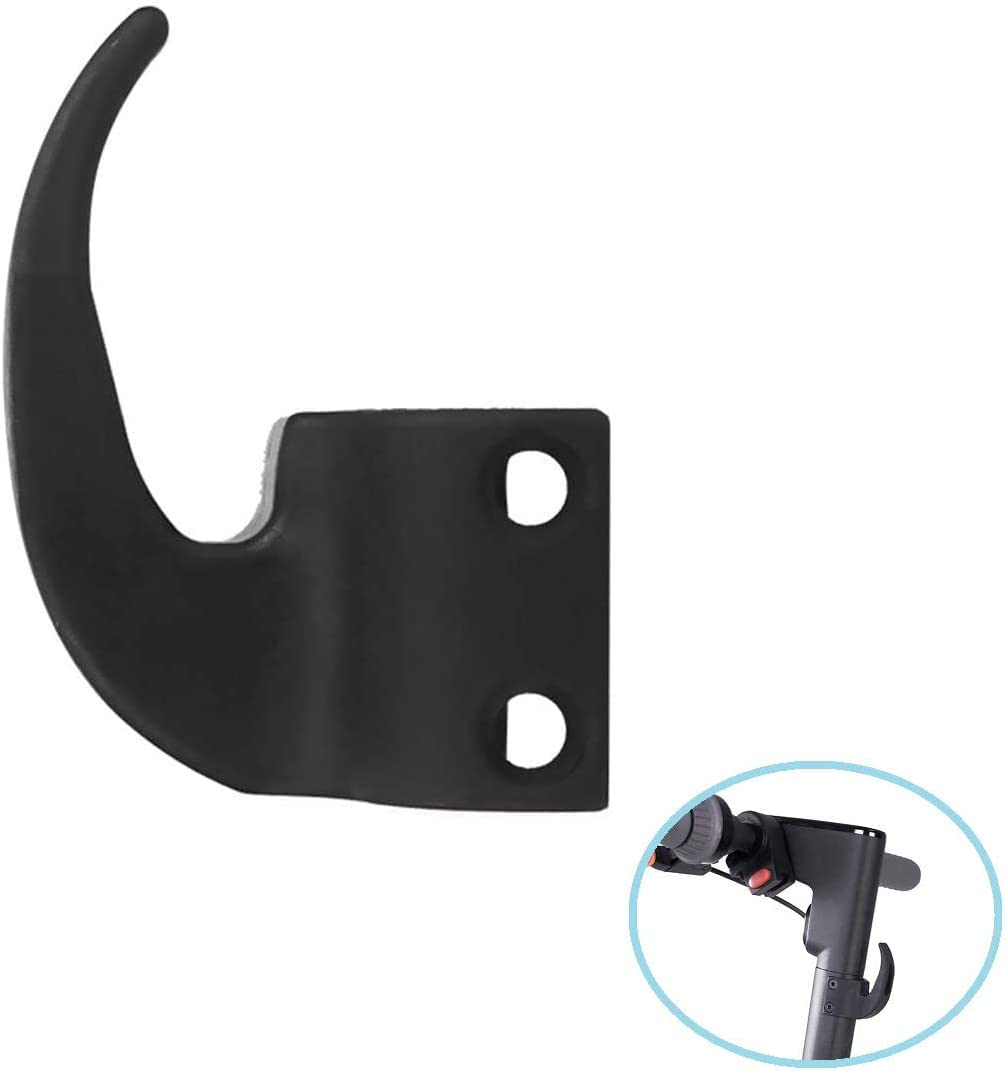 aibiku Electric Scooter Front Claw Hanger Plastic Carrying Hook Compatible for Segway Max G30 Electric Scooter (Black)