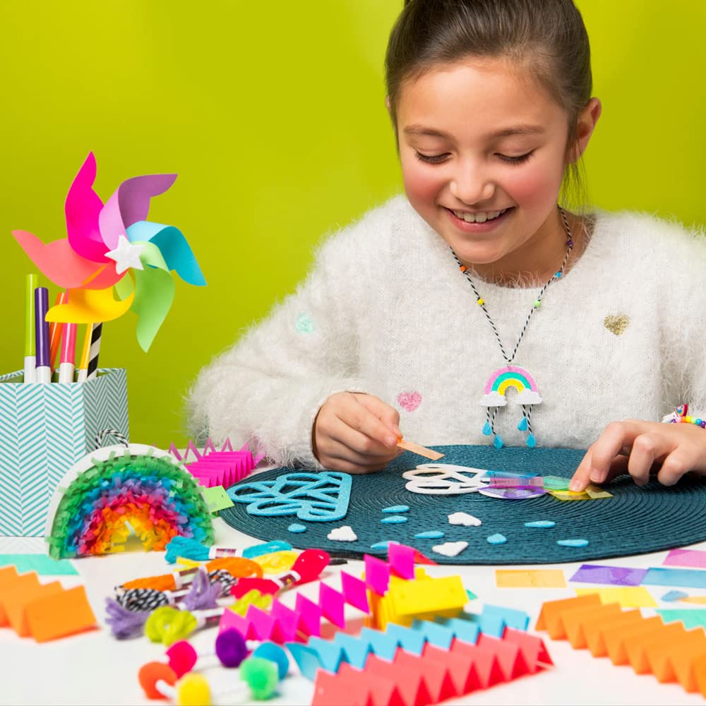 Craft-tastic β I Love Rainbows Craft Kit β Make 6 Colorful Arts & Crafts Projects