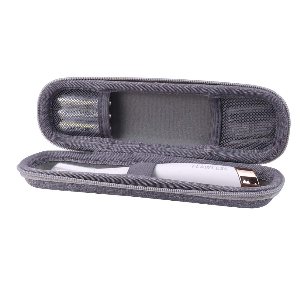 Aenllosi Hard Carrying Case Replacement for Finishing Touch Flawless Dermaplane Glo Facial Dermaplaning and Hair Remover Tool(only case)