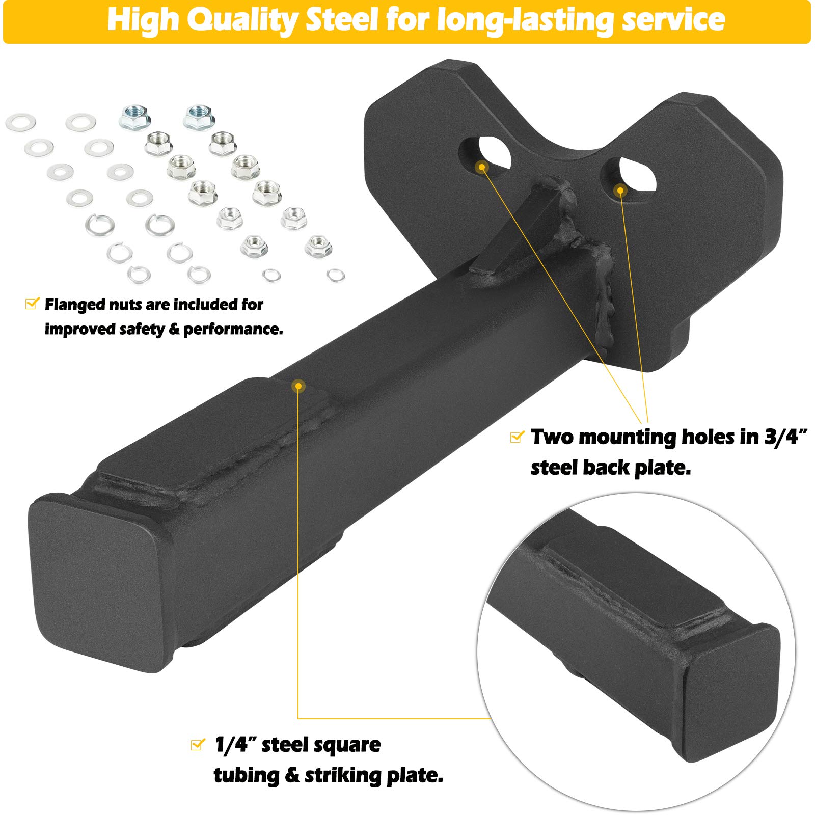 8629 Universal Wheel Bearing Hub Removal Tool Replaces for ATD Tools, Compatible with All Axle Bolt Hubs (5, 6 and 8 Lug Hubs)