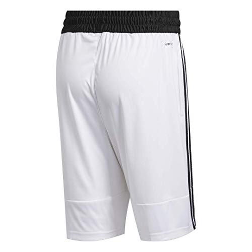 adidas Men's 3g Speed X Shorts, White/Black/Black, Large