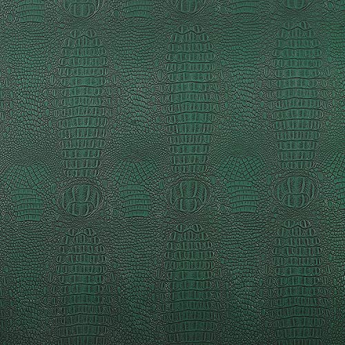 Southern Enterprises Carabelle Desk, Textured Emerald Alligator, Gold