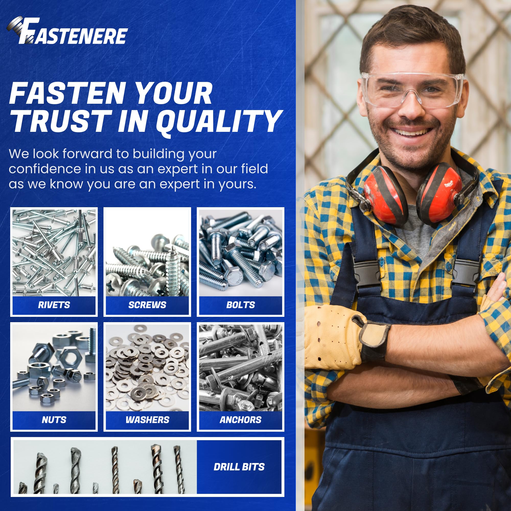 Fastenere Torx Security Machine Screws - 10-32 x 1/2" (25-Pack) Stainless Steel, Tamper-Resistant, Button Head Screws, Bolt Screw for Higher Level of Safety & Theft Prevention