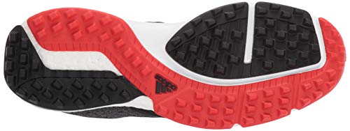 adidas Men's Adipower 4ORGED S Golf Shoe, core Black/red/FTWR White, 9 M US