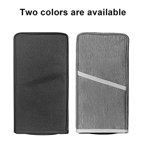 Dust Cover Anti Scratch Cover.Nylon Dust Cover Compatible with Xbox Series X Console Anti Scratch Waterproof Cover Sleeve Soft Neat Lining Dust Guard Gray