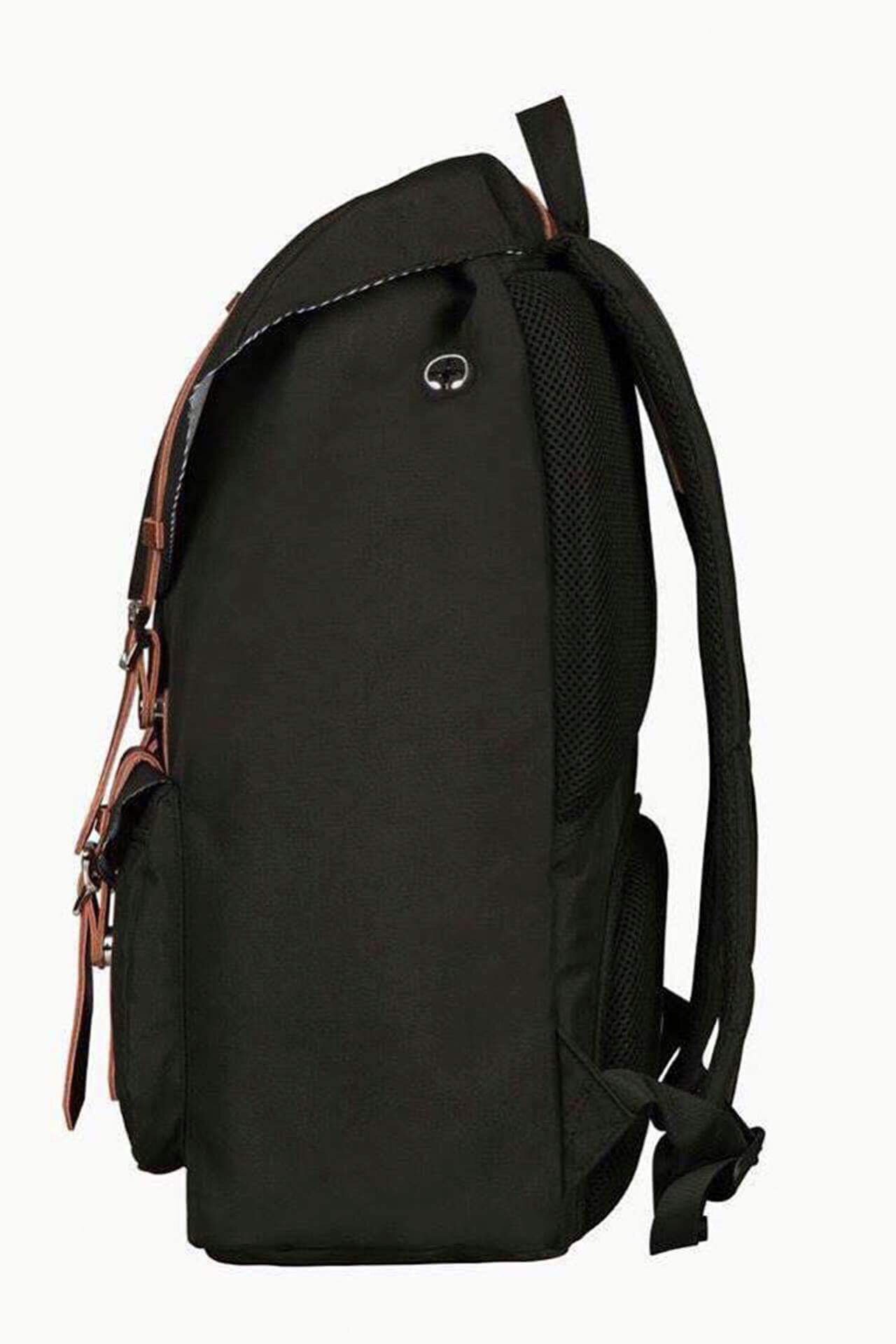 8848 Unisex' s Travel Hiking Backpack Waterproof Material, Black