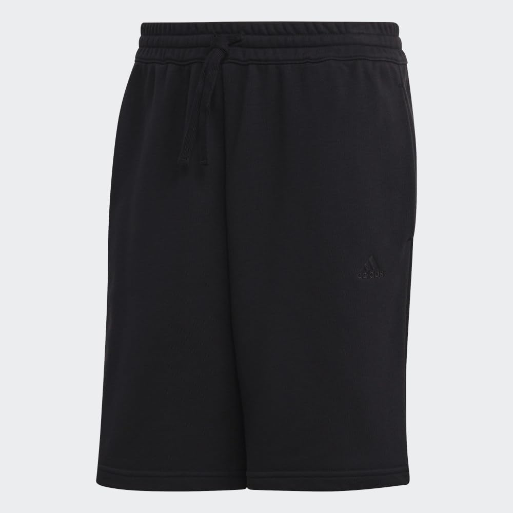 adidas Men's All SZN French Terry Shorts, Black, Large