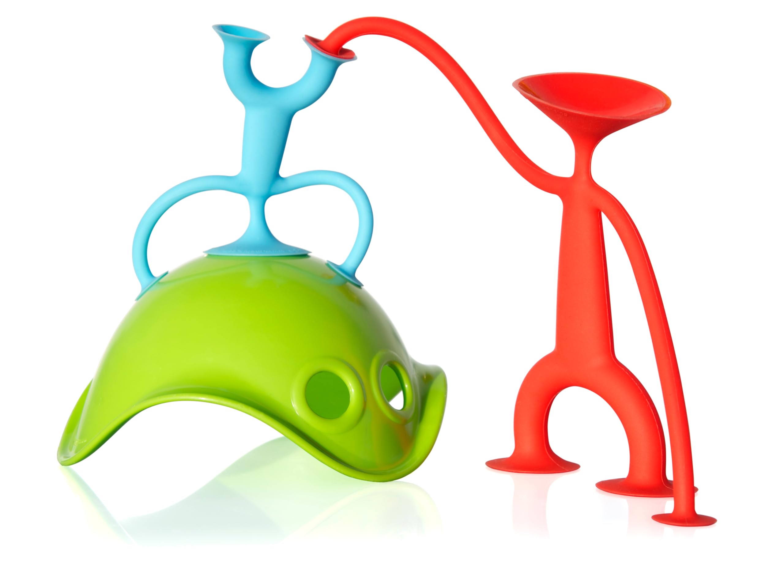Fat Brain Toys Oogi Family by MOLUK - Red, Blue - Open-Ended Fidget Toys, Kids & Teens