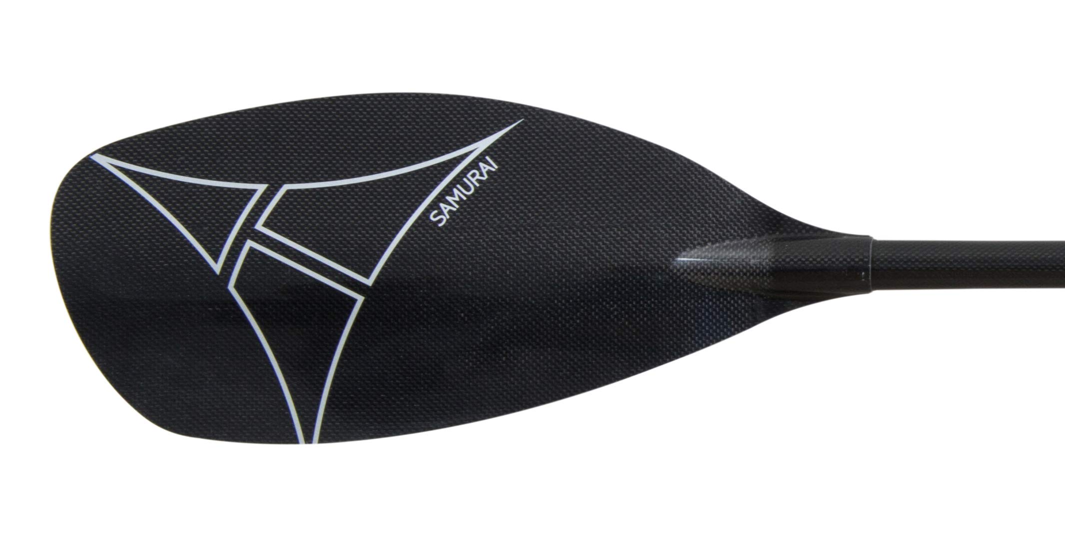 Adventure Technology at Samurai Carbon Straight Whitewater Kayak Paddle, 191cm/One Size, Black