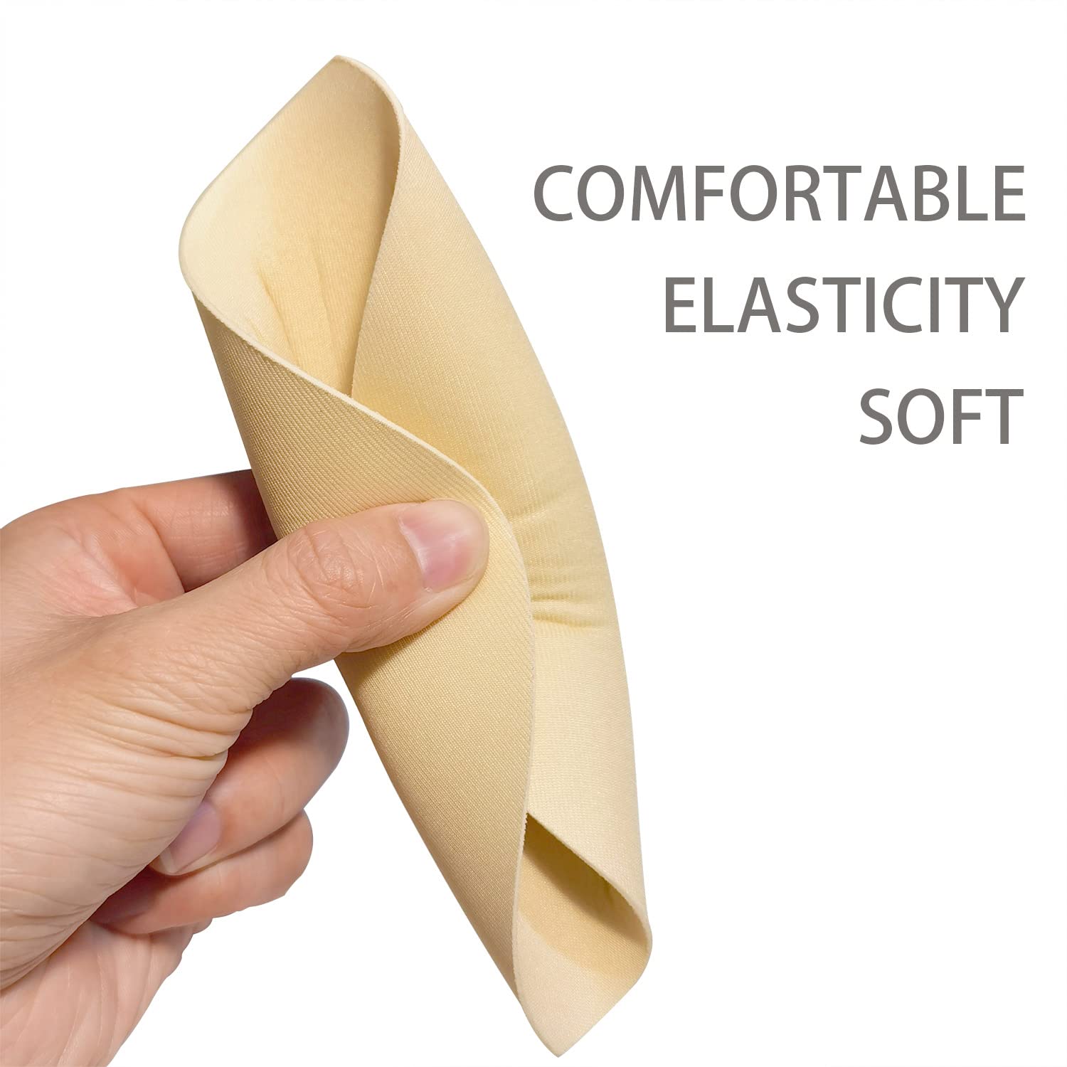 AEYAKA Bra Pads Inserts Push up Swimsuit Inserts Breast Enhancers Removable A B C D Cup Beige XL