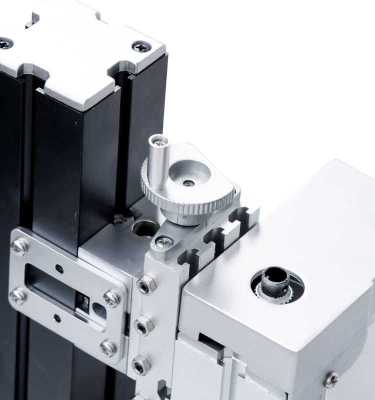 UTEYEEW 36W Mini Electroplated Metal Milling Machine, Didactical Hobbyist Woodworking Craft Miniature Wood Lathe Machine Miniature Miller 20000r/min