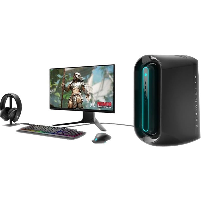 Alienware 240Hz Gaming Monitor 24.5 Inch Full HD with IPS Technology, Dark Gray - Dark Side of the Moon - AW2521HF