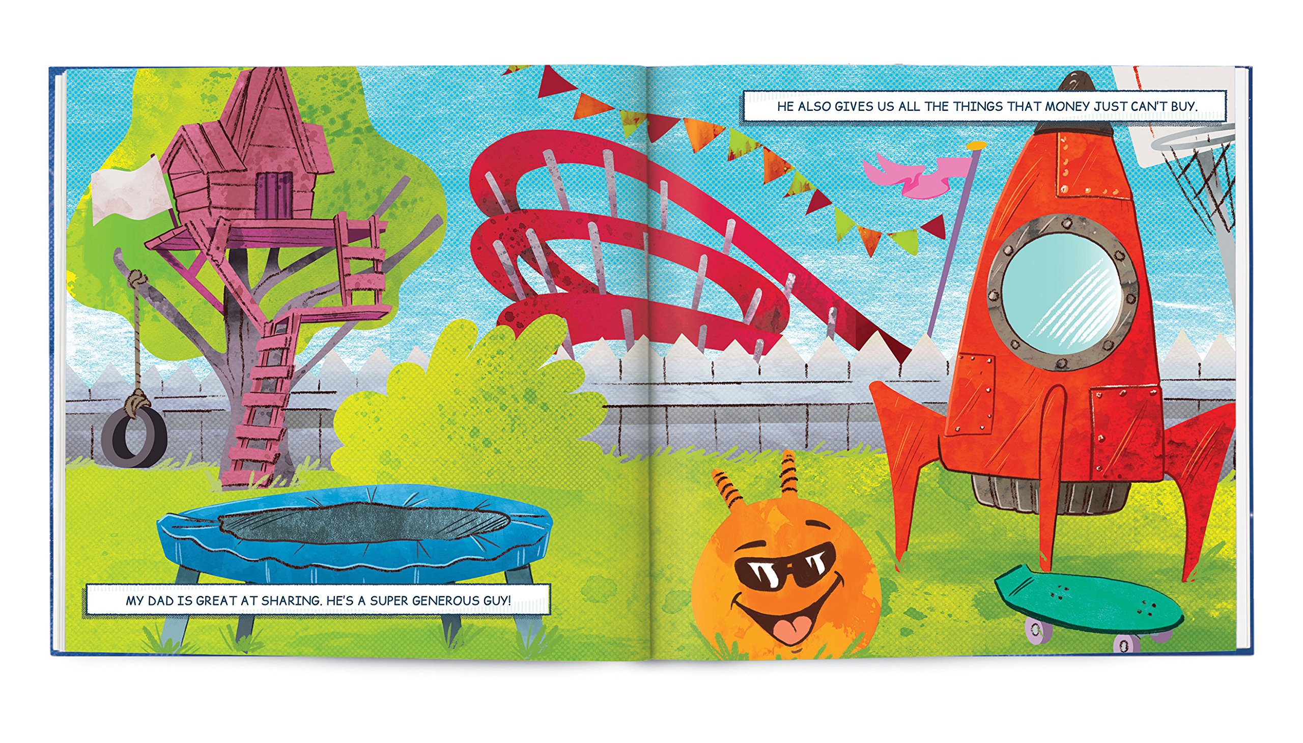 Super Dad Personalized Story, I See Me! (Hardcover)