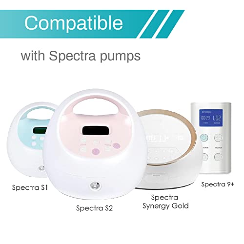 PumpMom Replacement Silicone Membrane, for Spectra S2 S1 and 9 Plus Breastpump Backflow Protector and Maymom Backflow Protectors, Not Original Spectra S2 Accessories or Spectra Pump Parts (4pc)