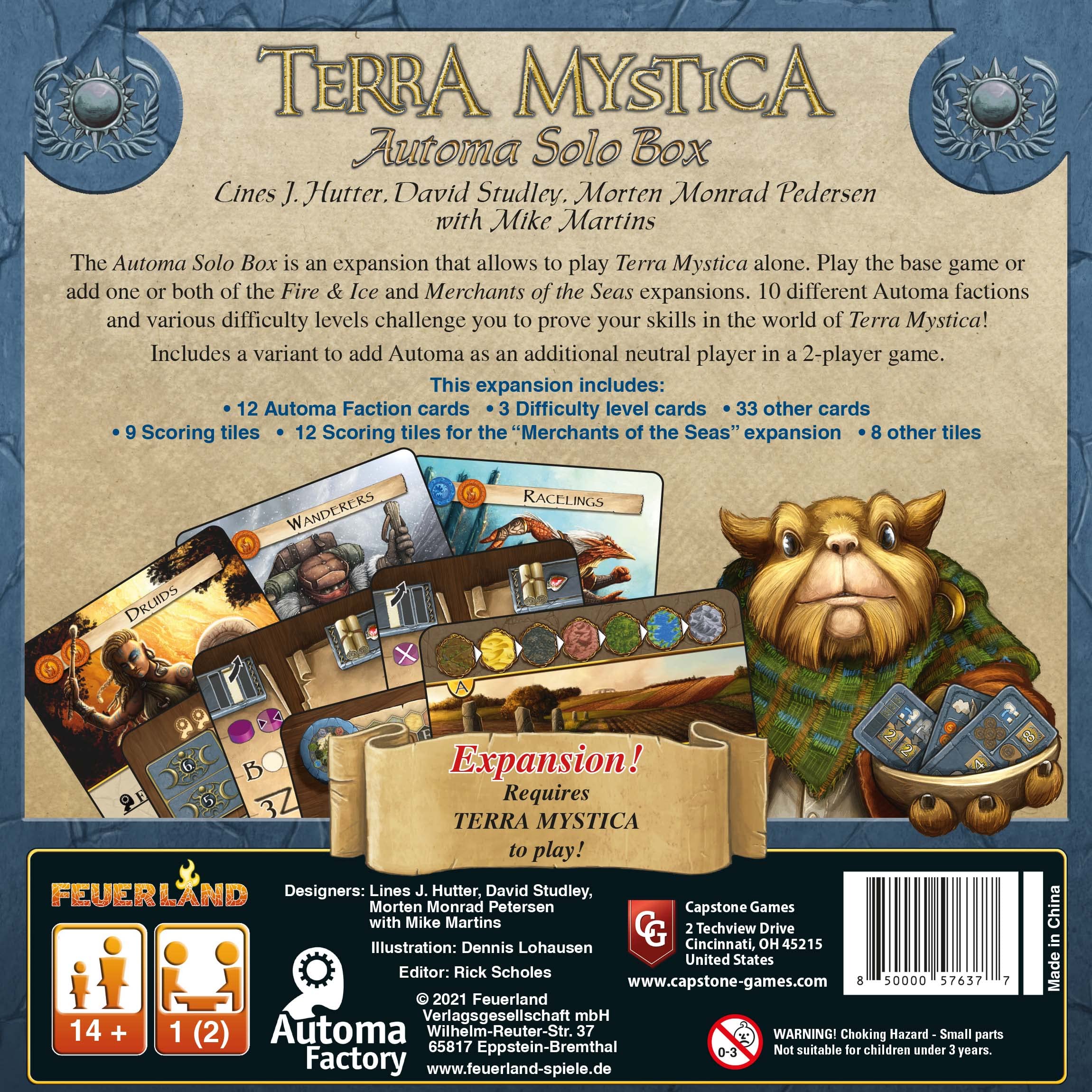 Capstone Games Terra Mystica: Automa, Multi