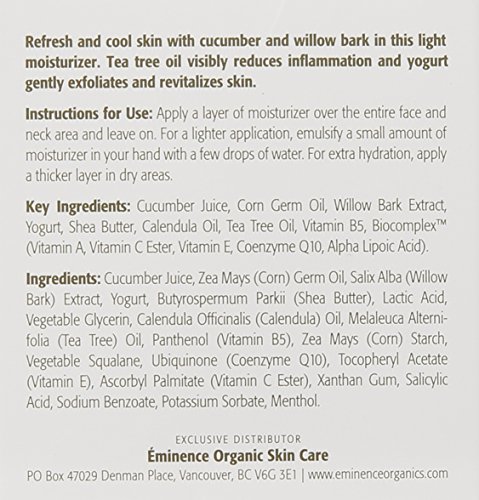 Eminence Clear Skin Probiotic Moisturizer, 2 Ounce