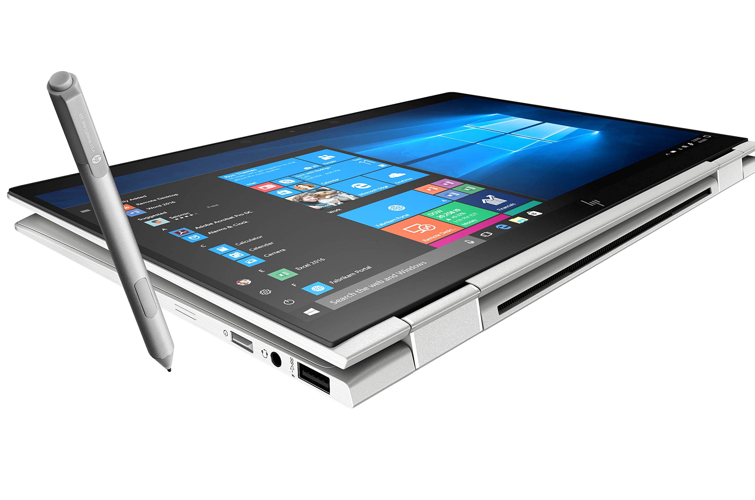 HP Elitebook x360 1030 G4 13.3-Inch 2-in-1 Convertible HD Laptop (4.6GHz Intel i7 Processor, 512GB SSD, 16GB RAM, NFC, IR Cam, IPS Display) Windows 10