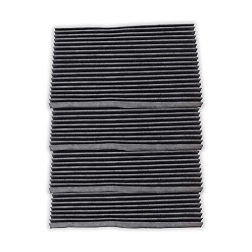 Appliance Pros AP-242061001 Carbon-activated Air Purifier Filter Replacement, Refrigerator Air Filters Replacement for SCPUREAIR2PK 242047801, 242047804 241754002, Fridge Filter Replacement, (4 Pack)