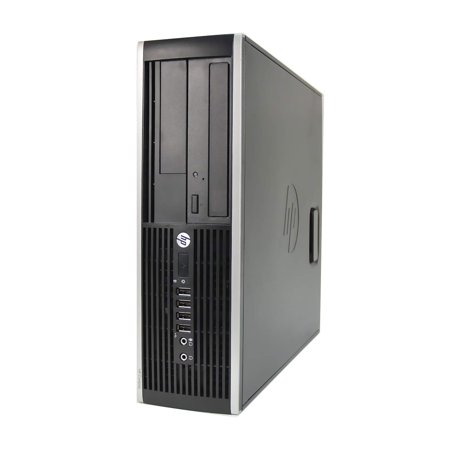 HP EliteDesk 6300 SFF, i5, 8GB, 256GB SSD, Win 10, 2 24" Monitor, Wireless Keyboard WiFi (Renewed)