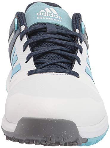 Adidas Women's Golf Shoe, White/Hazy Sky/Crew Navy, 6