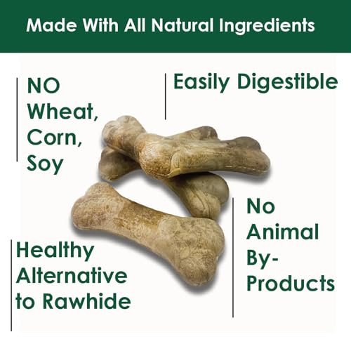 Bonies Natural Hip & Joint Formula Small-Sized Single Bone, Glucosamine & Omega Fatty Acids, Fresh Breath, Clean Teeth, Low Calories, Chicken Flavor, 15 Bones