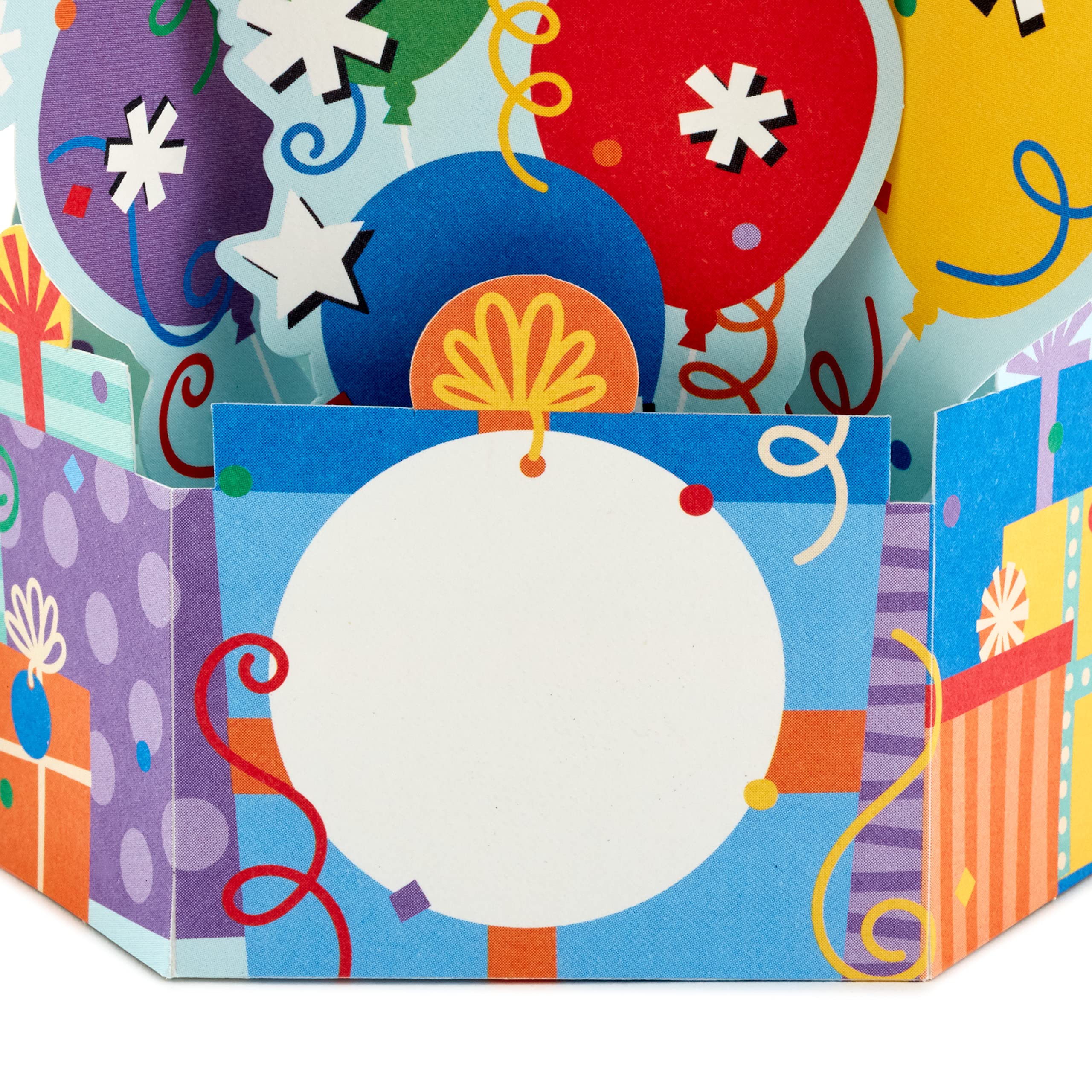 Hallmark Paper Wonder Pack of Pop Up Birthday Cards, Balloons and Cake (8 3D Cards and Envelopes)