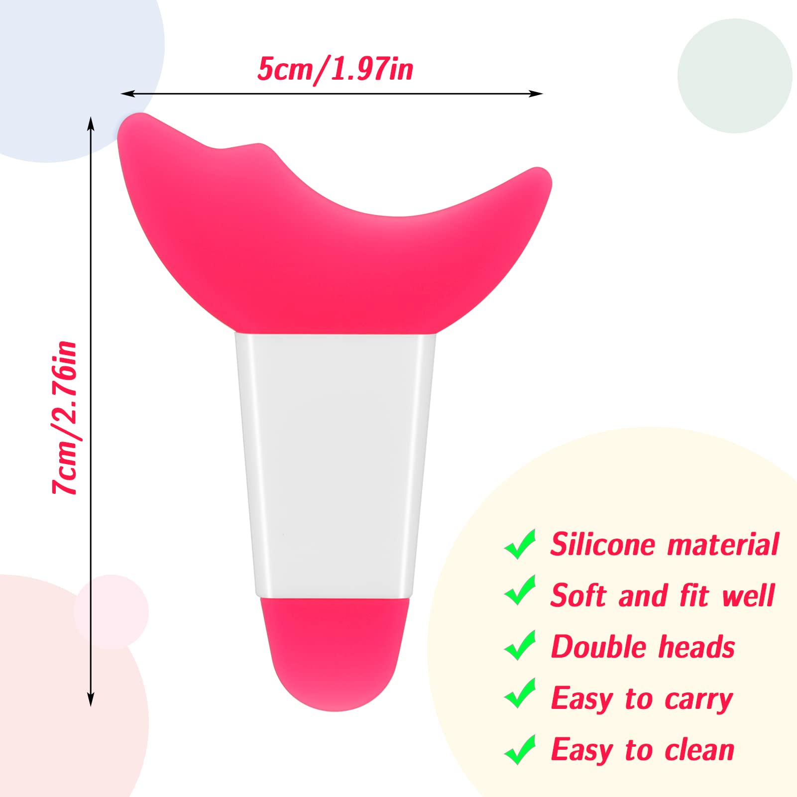 7pcs Mascara Eyelash Shield Applicator Guard Tool, Silicone Eyelash Guide Shield Mascara Makeup, 3 in 1 Eyelash Eyeshadow Eyeliner Auxiliary Tool Pads for Women Girl