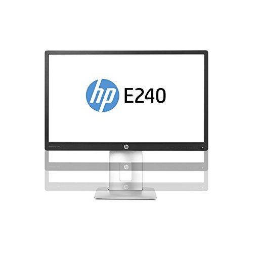 HP M1N99AA#ABA EliteDisplay E240 23.8'' 1080p Full HD LED-Backlit LCD Monitor, Black/Silver (Renewed)