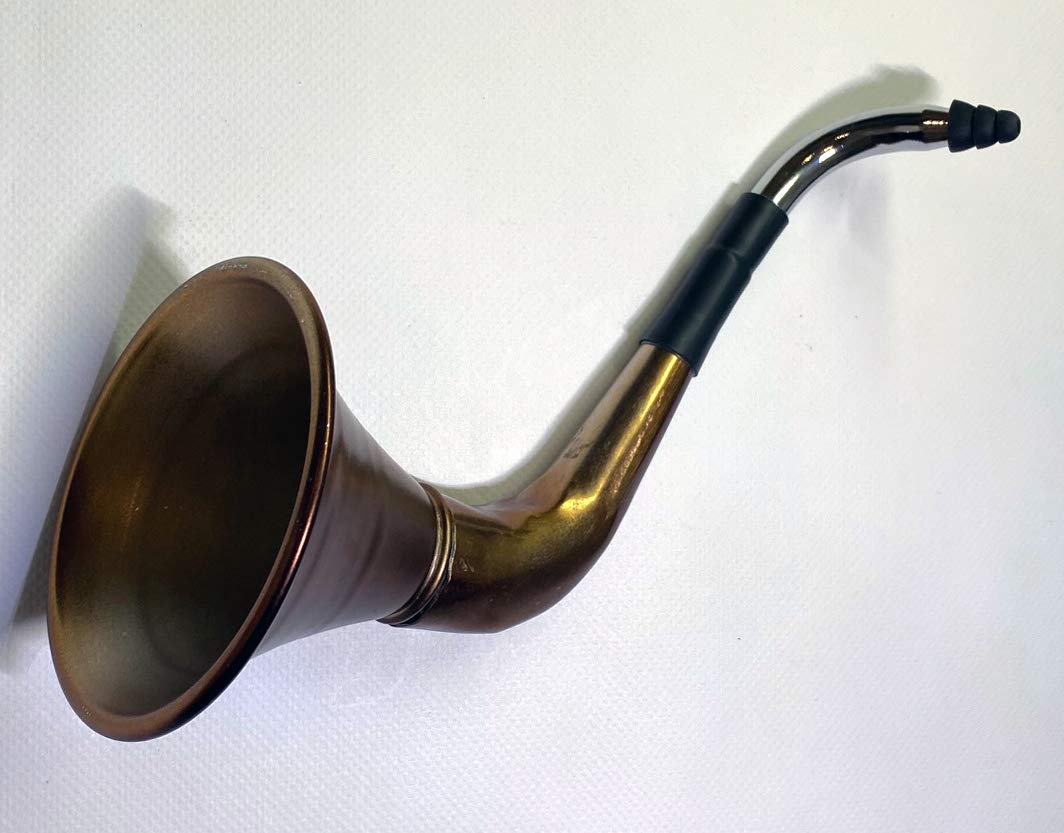 Ear Trumpet Horn Gag Gift For Those Who Deny Needing it. 100% Brass.