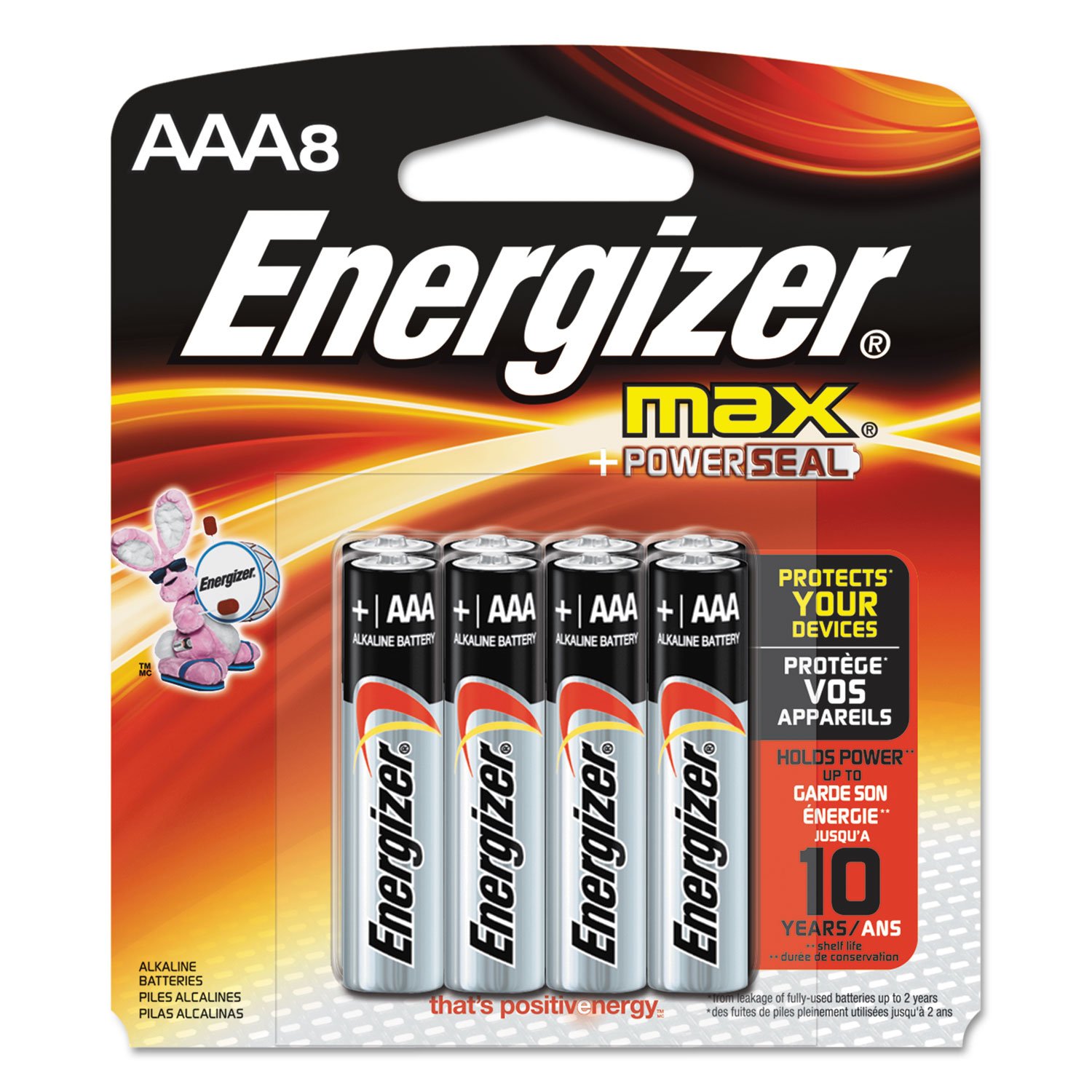 Energizer MAX C Alkaline Batteries, 8-Count
