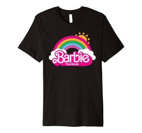 Barbie The Movie - Rainbow Logo Premium T-Shirt