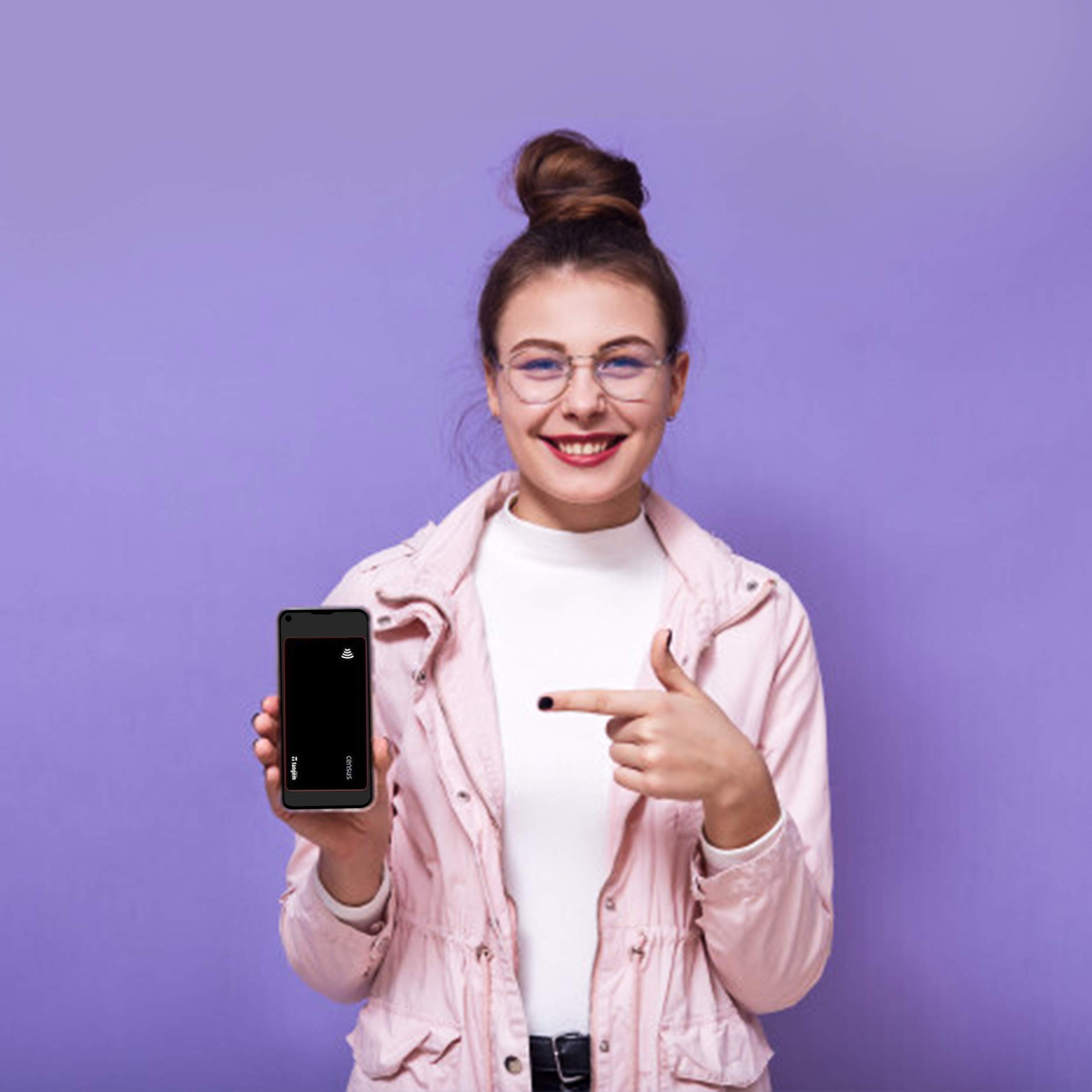 All in One: A Stylish Contactless Smart Bitcoin Card - Hardware Bitcoin Wallet - Bitcoin Gift Card - Buy Store and Send Securely Bitcoin - Unique Style in Black & Red