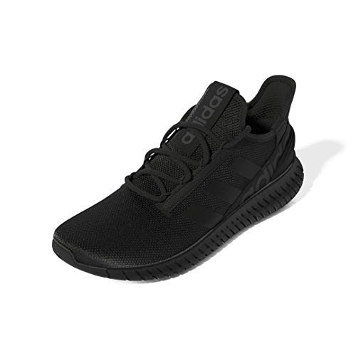adidas Men's Kaptir 2.0 Running Shoe, Core Black/Core Black/Carbon, 14