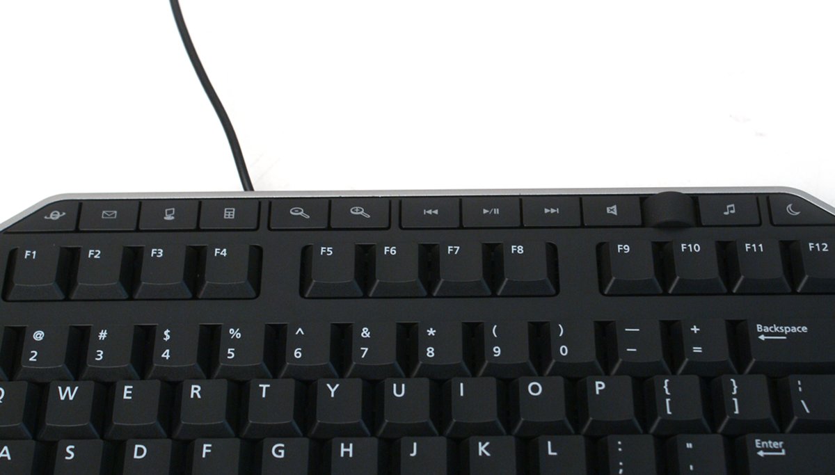 Genuine 1RW52 KB522 X20M8 7VHY1 Dell Business Multimedia USB Wired 104-Key 14-Hot Keys 2 USB Hub Keyboard Compatible Part Numbers: 1RW52, KB522, X20M8, 7VHY1