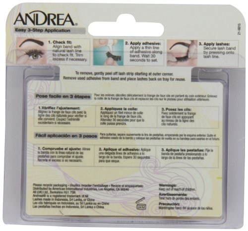 Andrea False Eyelashes Strip Lash Twin Packs, Two of a Kind 33