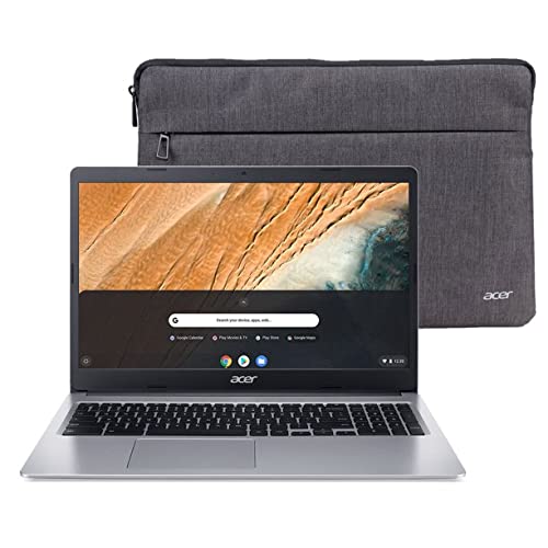 acer 2022 Chromebook 315 Touchscreen, 15.6 Full HD Touch Screen Laptops, Intel Celeron N4020, 4GB RAM, 64GB eMMC, Gigabit WiFi, Bluetooth 5.0, Google Chrome OS,chromebook YSC Accessory