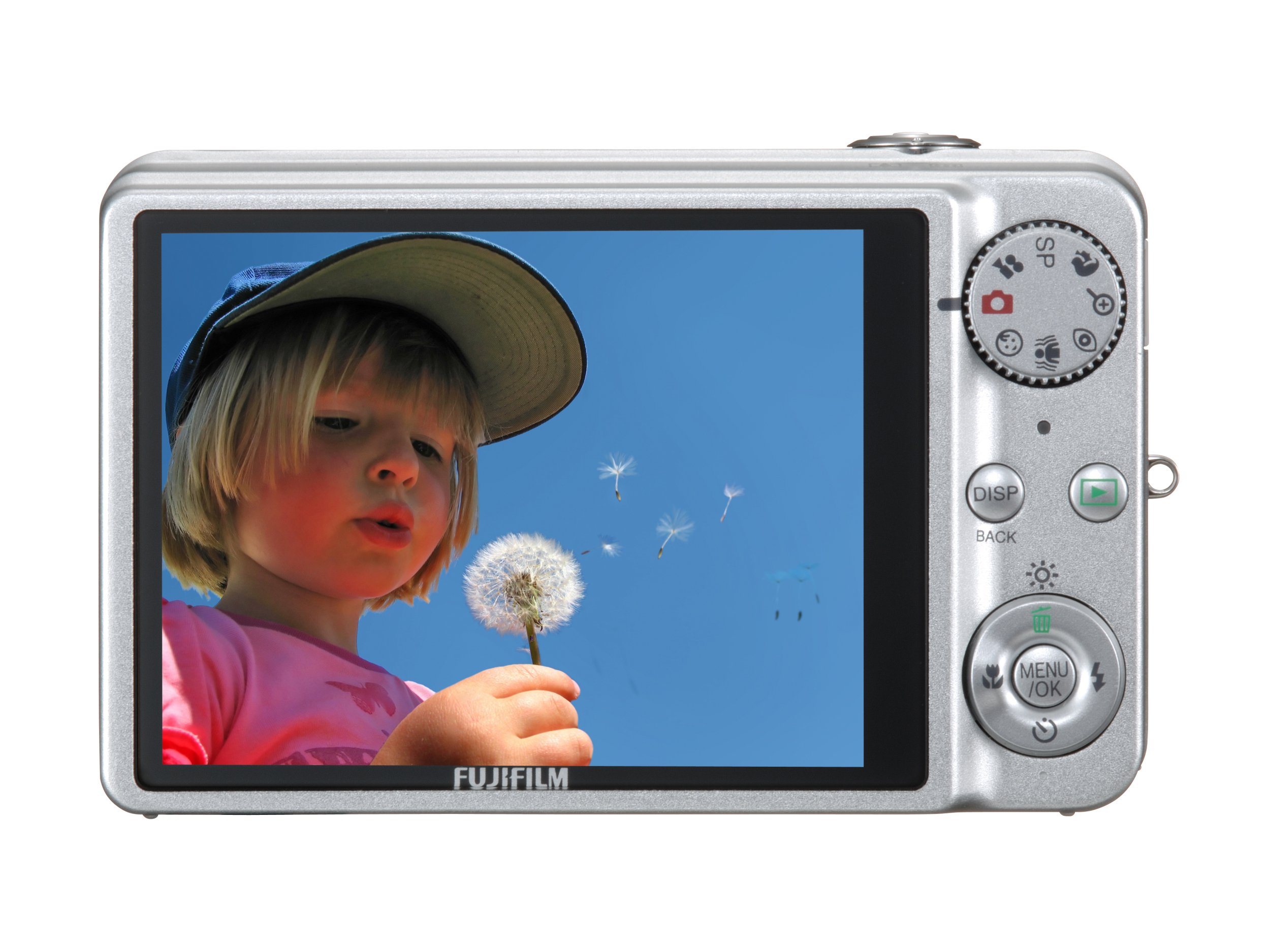 Fujifilm FinePix J150 10MP Digital Camera with 5x Optical Zoom (Silver)