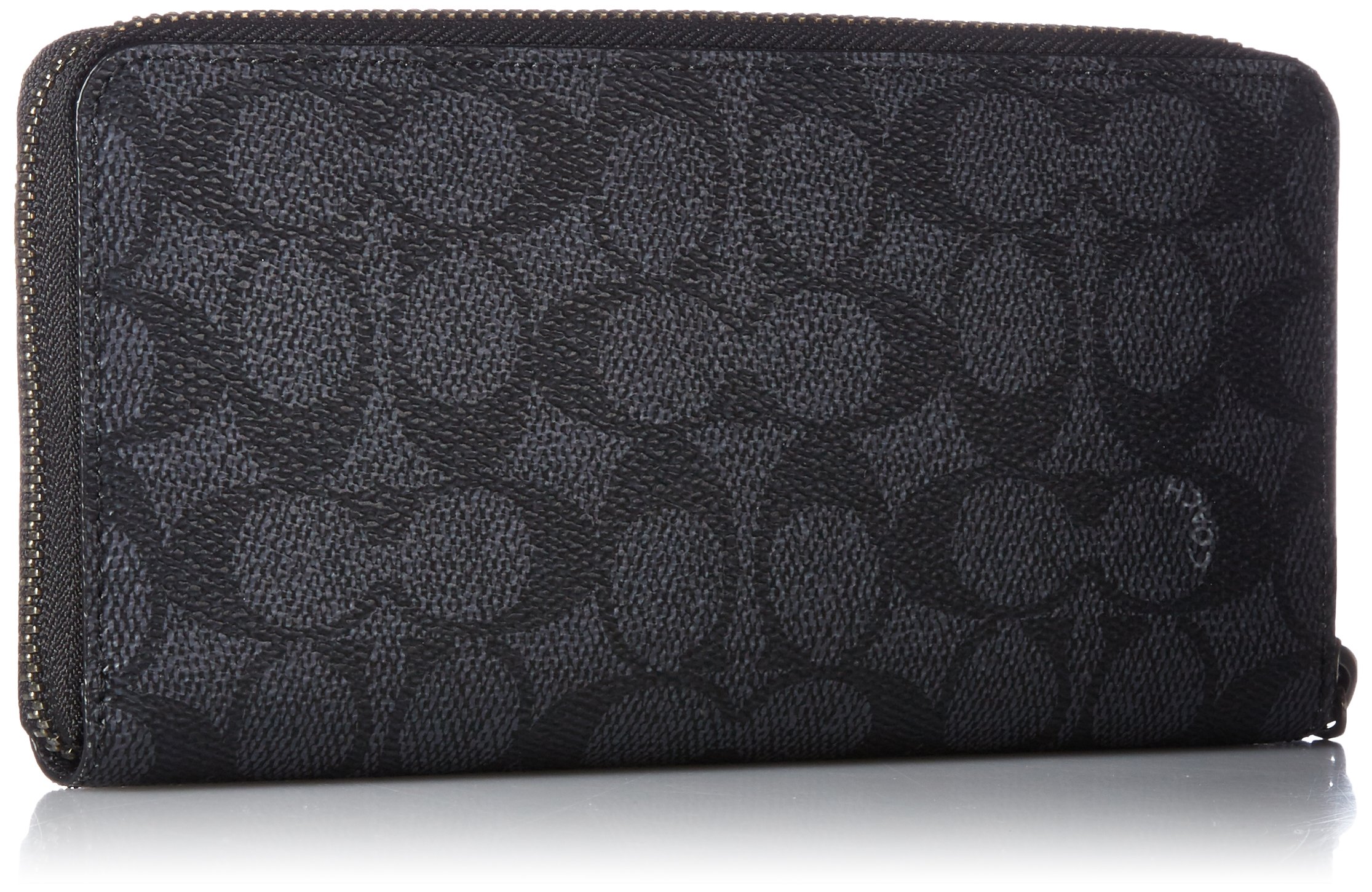 Coach Signature Canvas Accordion Wallet