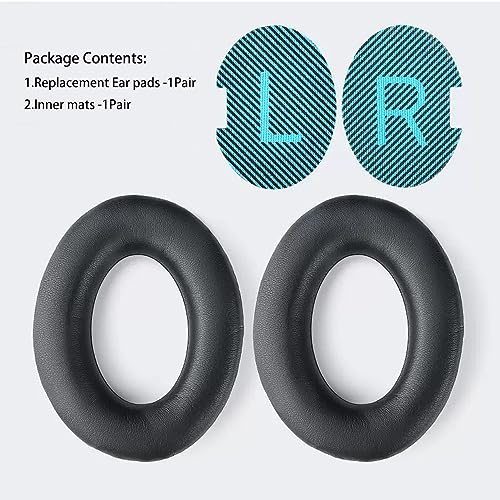 Bose Headphones Replacement Ear Pads for QuietComfort QC35/35ii/25/2/15 Ear Cushions for QC35 QC35ii QC25 QC2 QC15 Ae2 Ae2i Ae2w Sound True & SoundLink (Around-Ear Series Only)