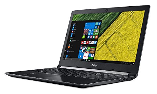 Acer Aspire 5 Laptop, 15.6" Full HD Display, 8th Gen Intel Core i7-8550U, NVIDIA GeForce MX150, 12GB DDR4, 256GB SSD, 1TB HDD, Backlit Keyboard, Windows 10 Home, A515-51G-84SN, Black